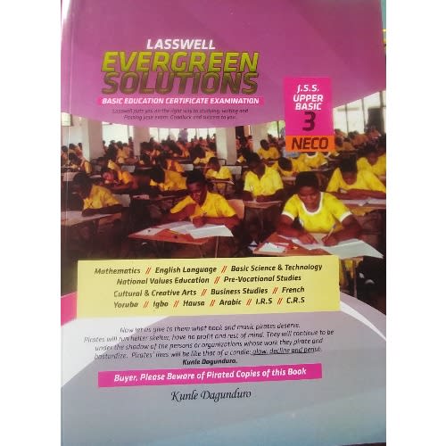 Lasswell Evergreen Solutions - BECE - NECO 2020 - Discountshub