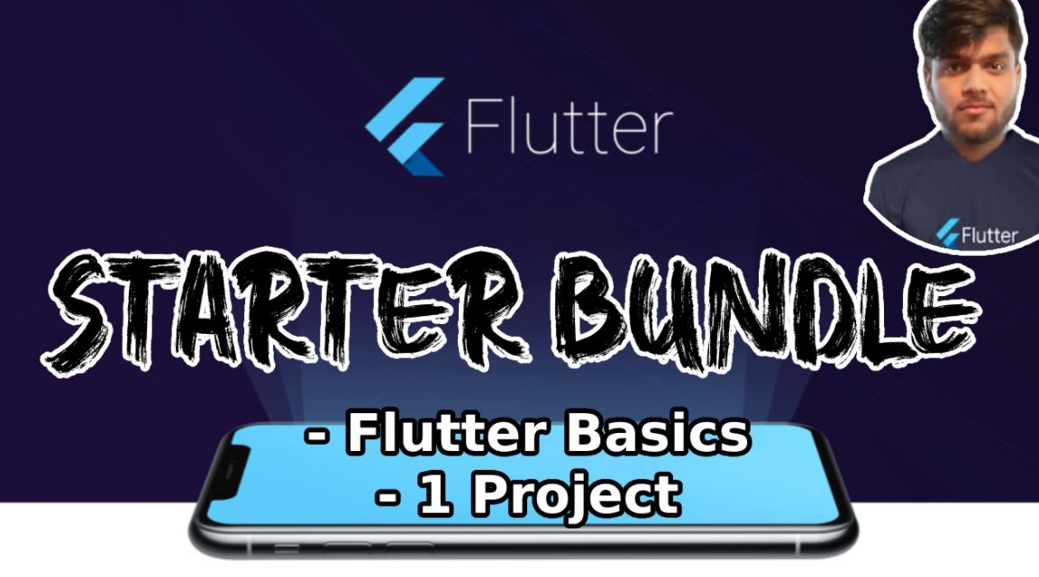 Flutter Starter Bundle with a Project - Discountshub